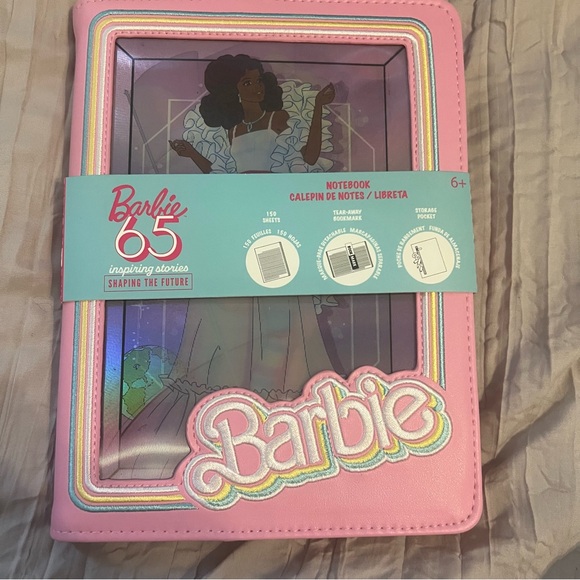 Barbie | Office | Loungefly Barbie Lenticular Faux Leather Notebook Nwt ...
